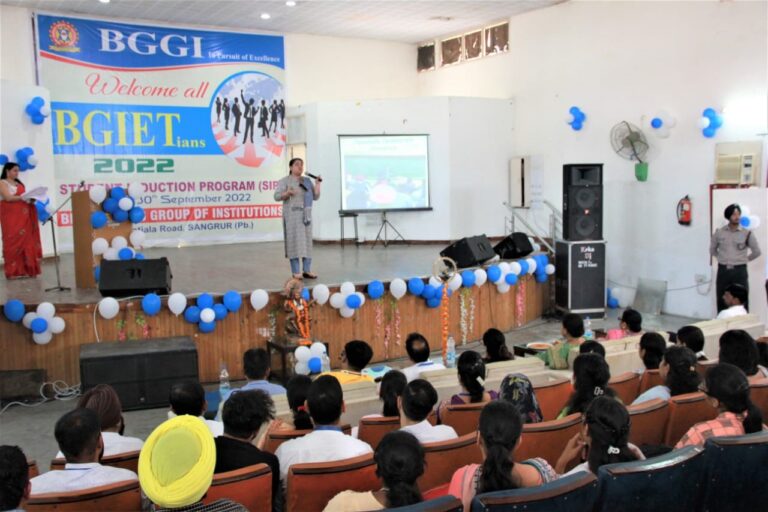 Induction Programme